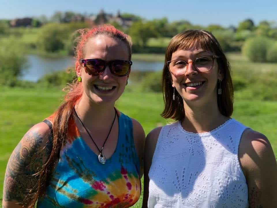 Stacey & Lucy skydive for Inspire | Inspire
