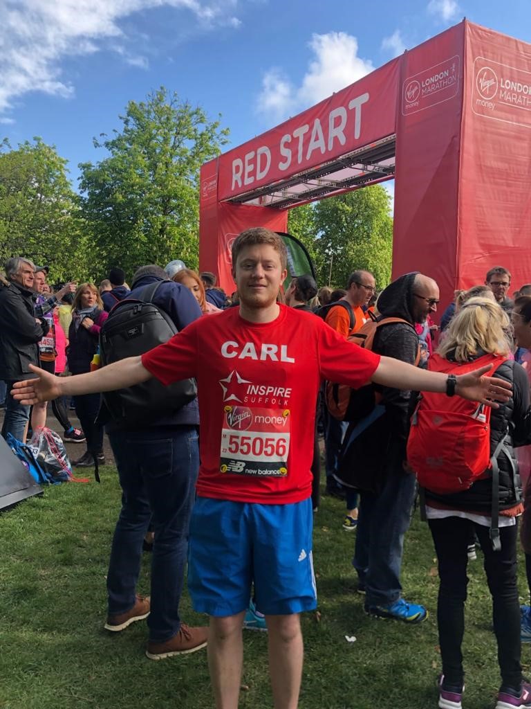 Three big cheers for our London Marathon runner Carl! | Inspire